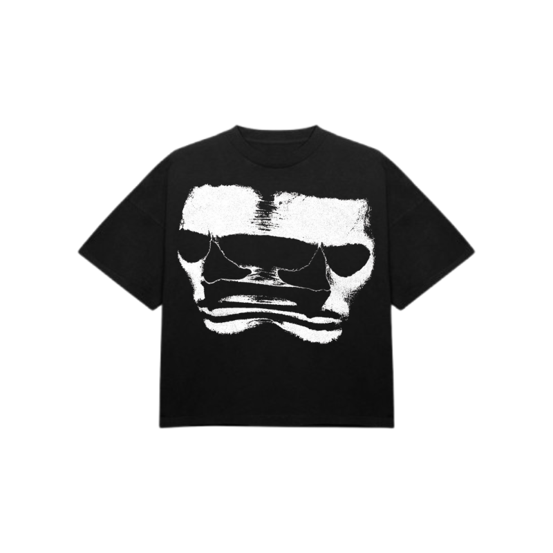 Dark Abstract Face Oversized T-Shirt – Cultkustom